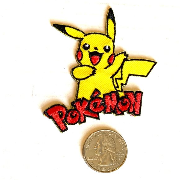 Accessories | Pokemon Patch Iron On Pikachu Game Card Diy Go | Poshmark